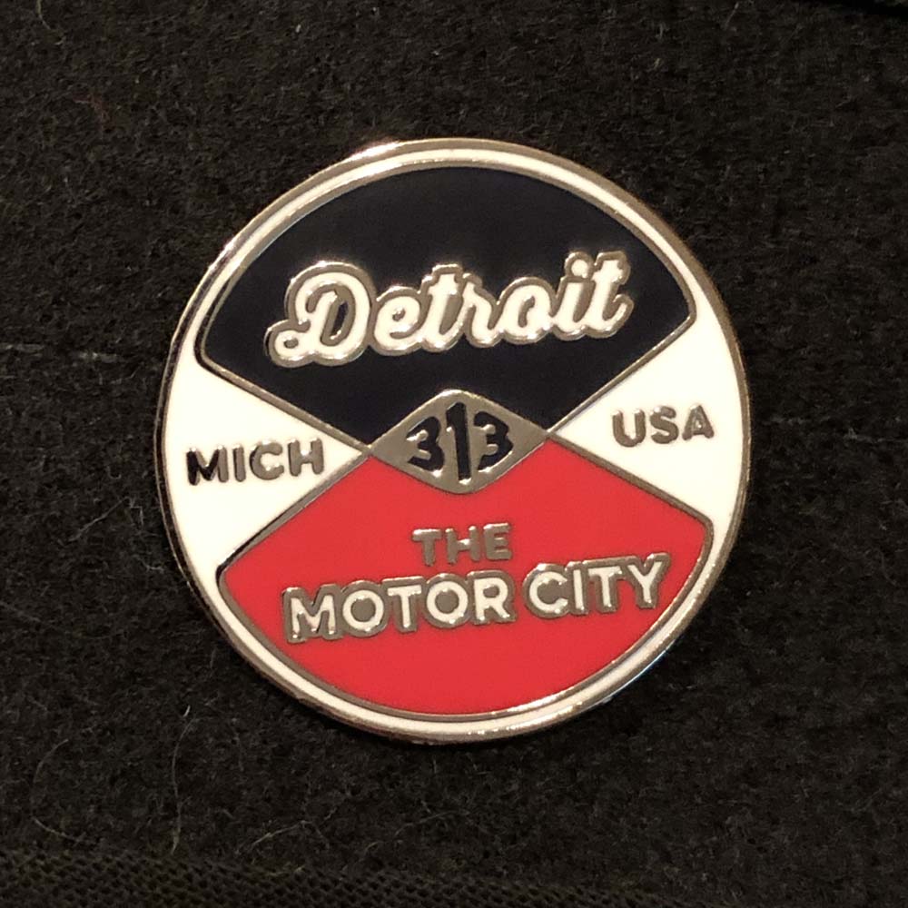 Enamel Pin - Detroit Reel – Detroit Can Company