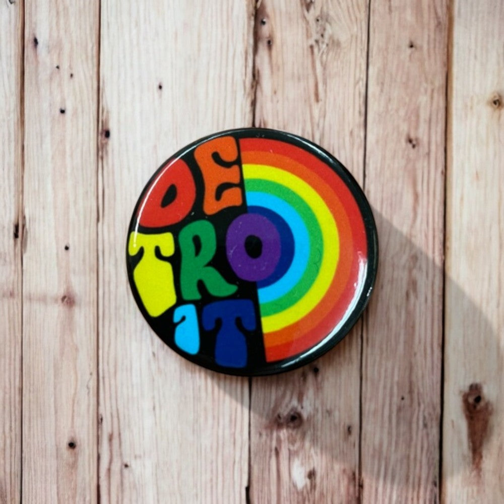 Button - Detroit Rainbow – Detroit Can Company