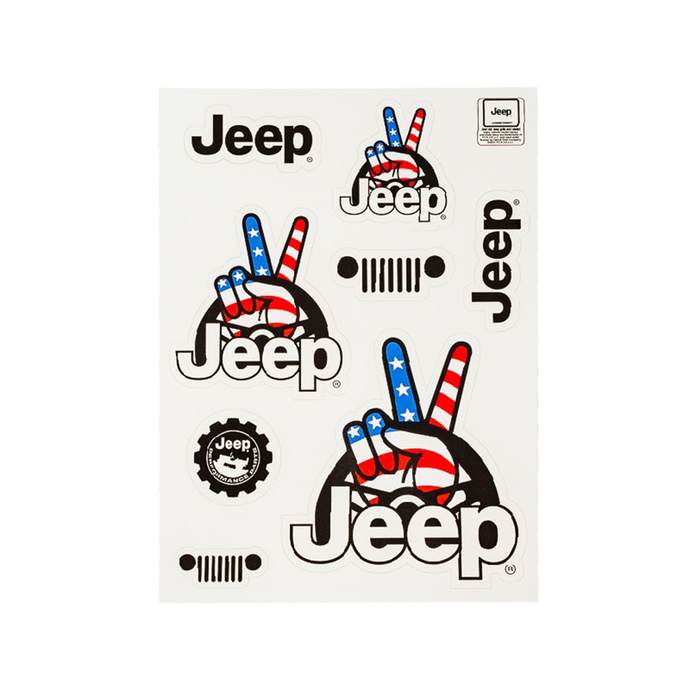 Sticker - Jeep® Wave Sheet – Detroit Can Company