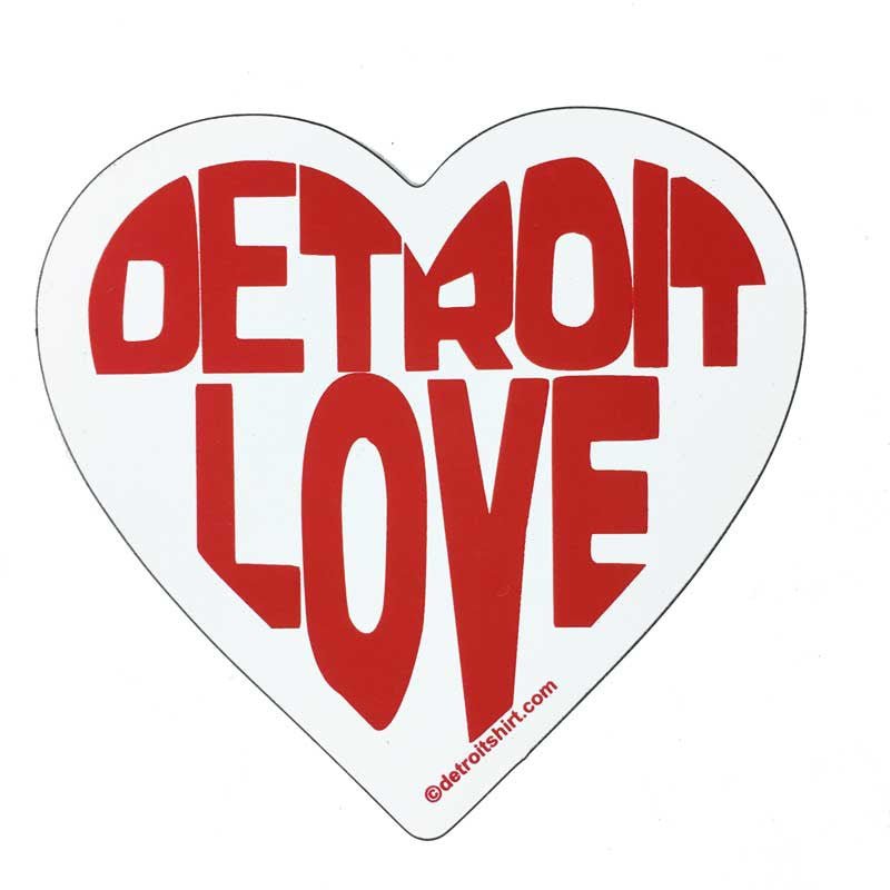 Magnet - Detroit Love – Detroit Can Company