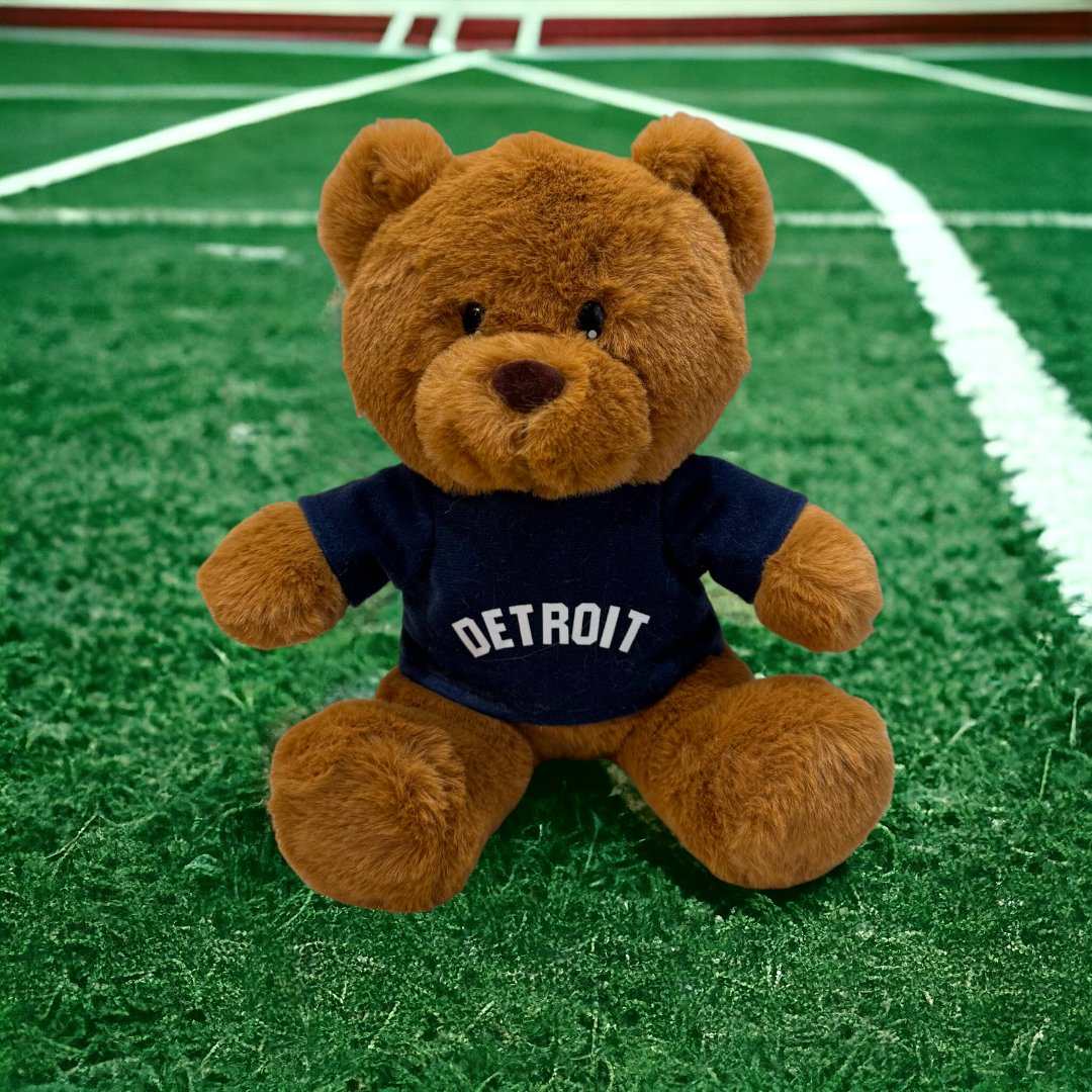 Plush - Detroit Bear – Detroit Can Company