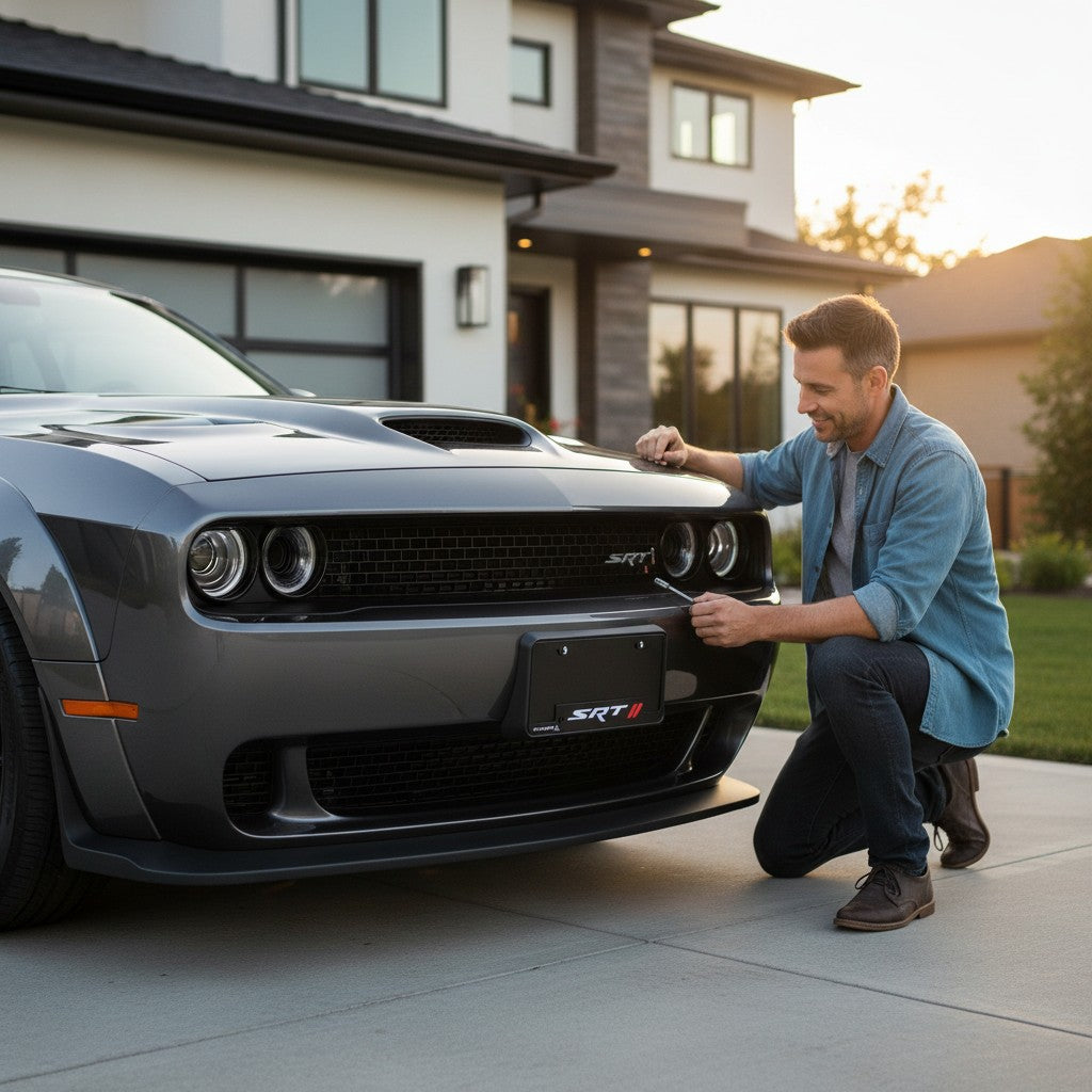 License Plate Frame - Dodge SRT – Detroit Can Company