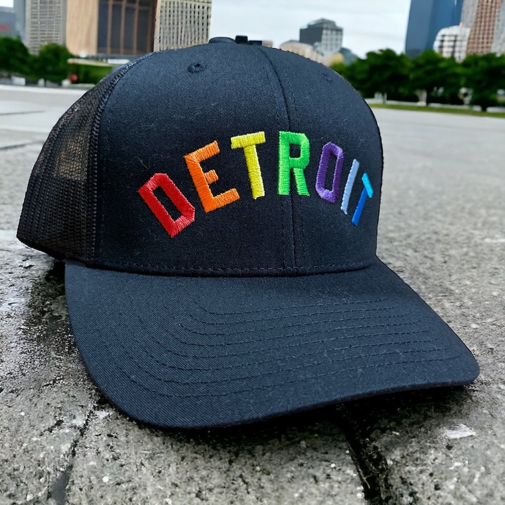 Hat - Detroit Bend Rainbow – Detroit Can Company